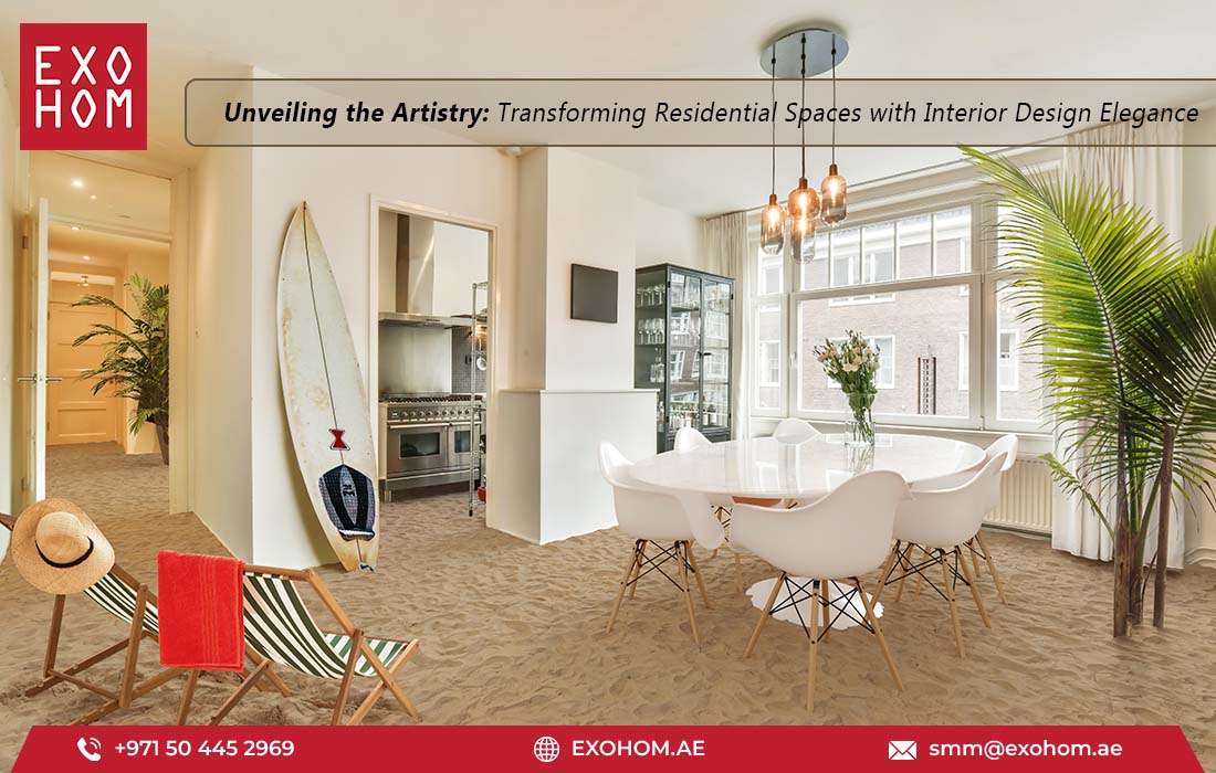 Furnish Your Space with Interior Design - Exohom UAE